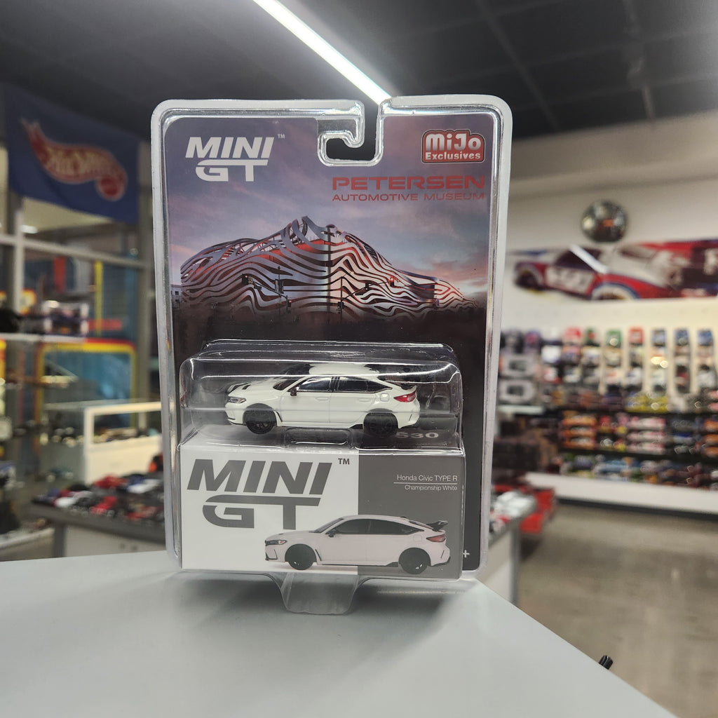 Mini GT 1:64 Petersen Honda Civic Type R Chp White 2023 – Petersen ...